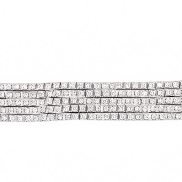 GREGG RUTH | Jewelry | New Gregg Ruth Womens Five Row Tennis Diamond ...